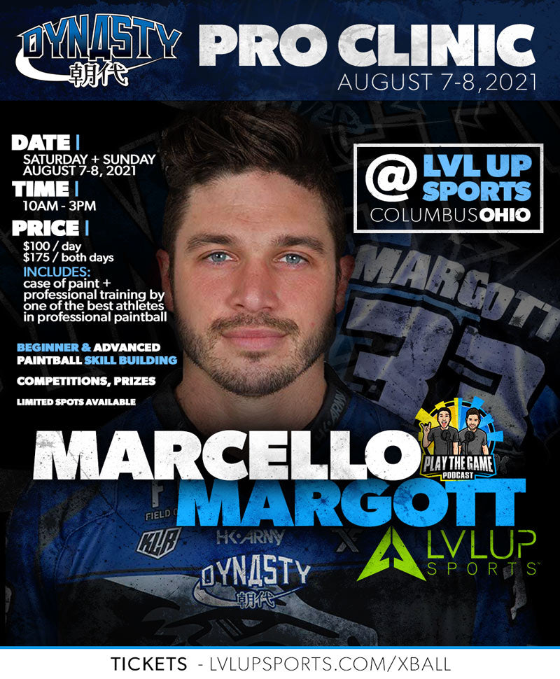 PRO Clinic: Marcello Margott at LVL UP Ticket August 7-8, 2021 – LVL UP ...